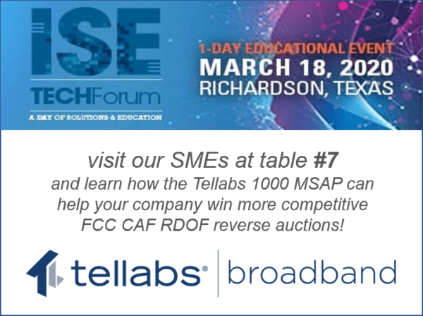 ISE TechForum 2020 | Tellabs