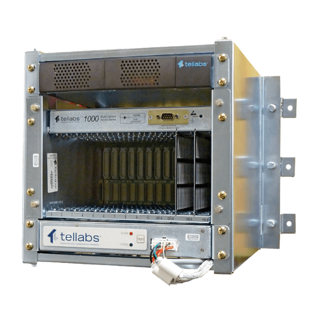 1048 Channel Bank Assembly (CBA) Wall-Mount Swing Rack - Tellabs