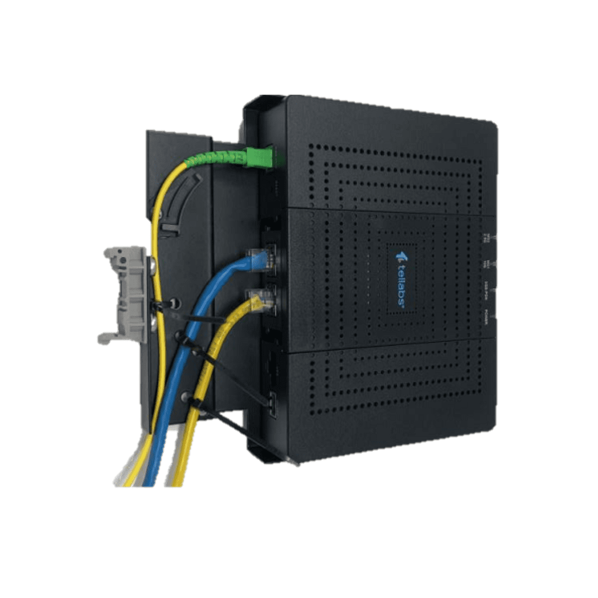 Universal ONT DIN Rail Mounting Bracket - Tellabs